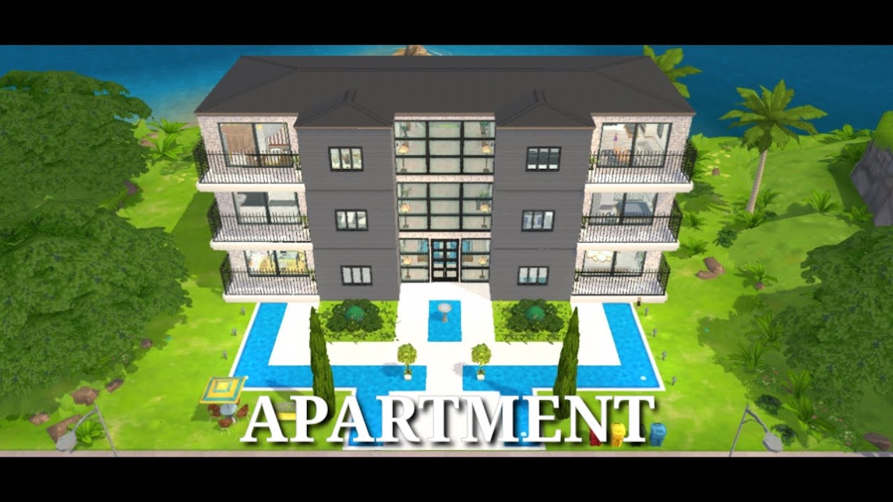 Apartment review || square room || The Sims Mobile - YouTube