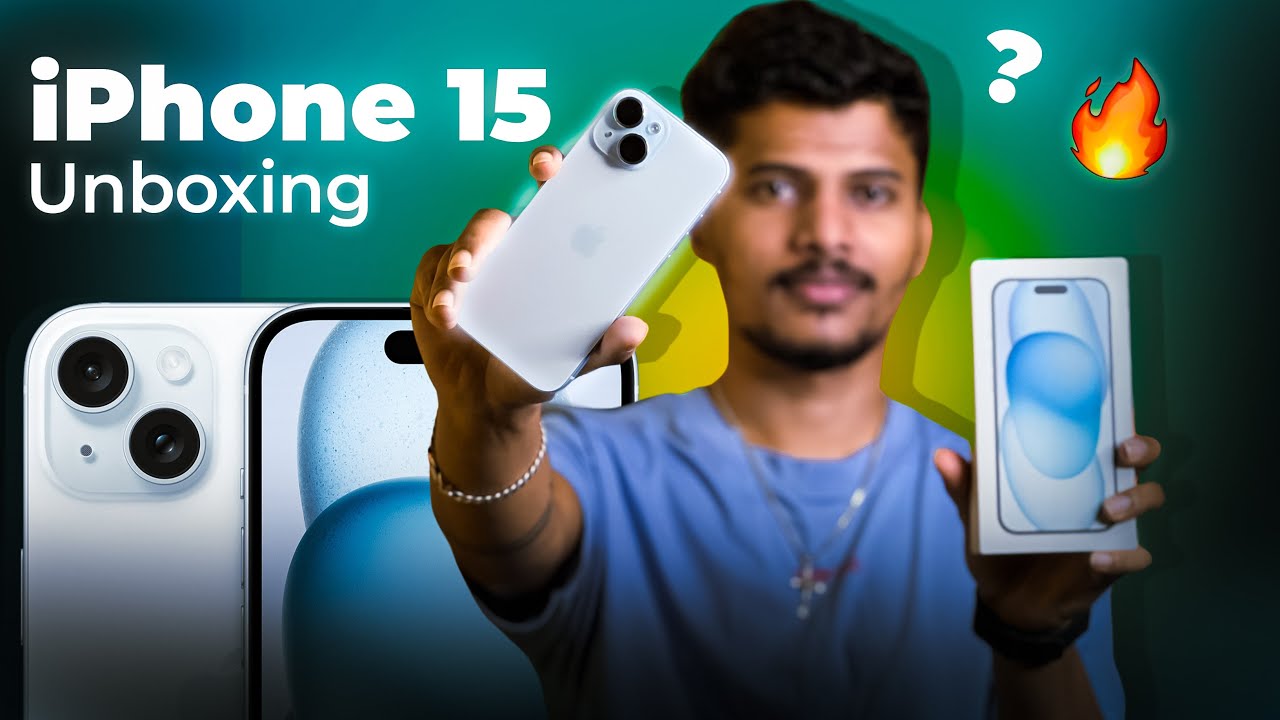 iPhone 15 Unboxing & First Impressions 🔥 - YouTube