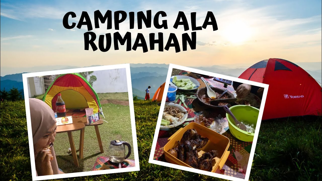 camping di rumah berasa lagi liburan || camping ala rumahan - YouTube
