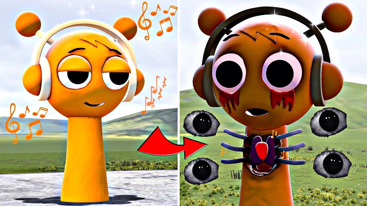 NEW EVOLUTION ORANGE PHASE SPRUNKI SONG In Garry's Mod!!! - YouTube