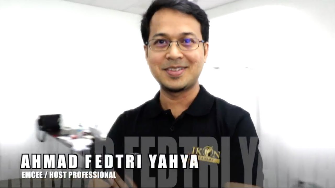 BENGKEL EMCEE BERSAMA AHMAD FEDTRI YAHYA - YouTube