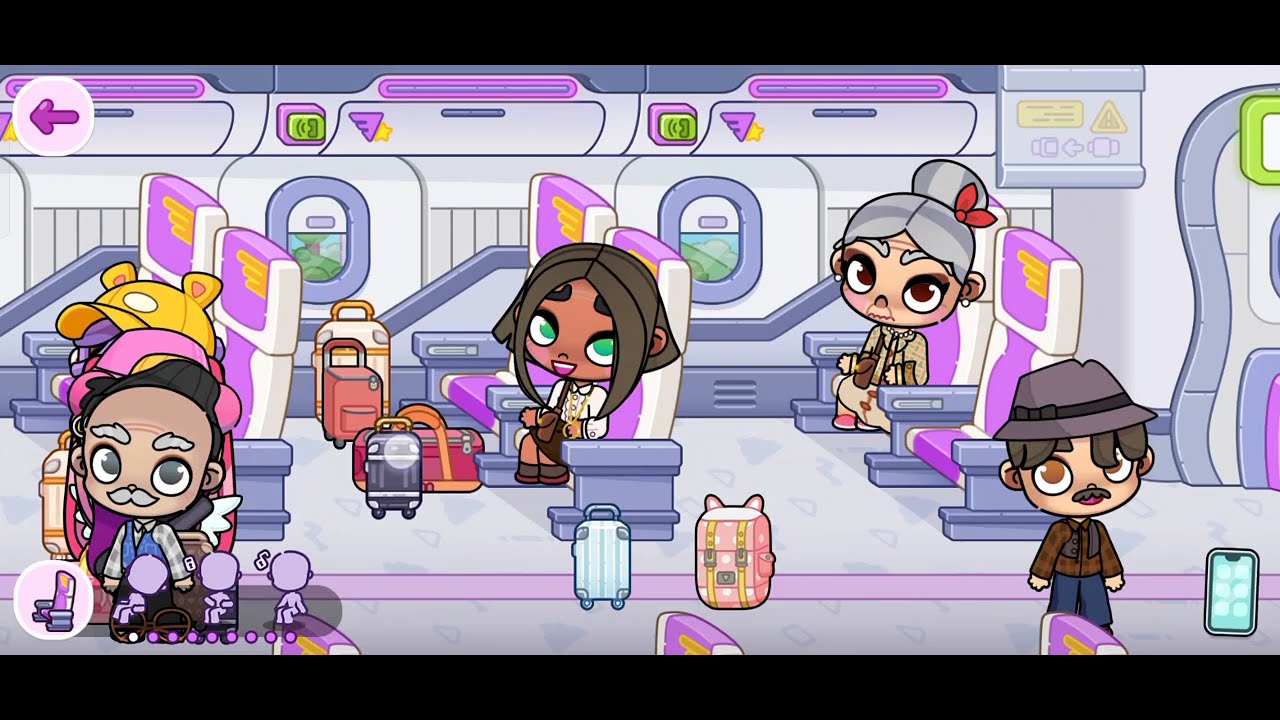 Pazu Avatar World Gameplay Jalan Jalan Naik Kereta Pazu Games - YouTube