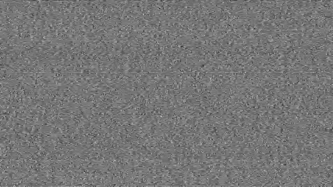 TV Static With Sound Fades to Black White Noise HD Static Effect ...