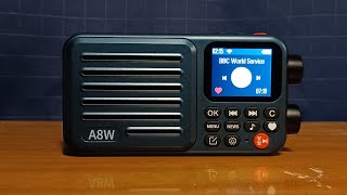 Choyong A8W Portable Smart Internet Radio Receiver WIFI 4G Speaker with ...