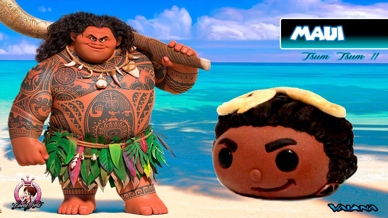 Moana | Maui | Polymer Clay Tutorial | Disney - YouTube