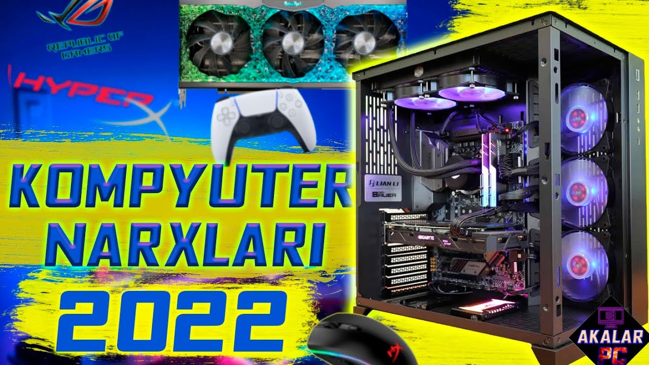 VIDEOKARTA,PROTSESSORLAR NARXLARI!!(akalar pc kanali adminidan intervyu ...