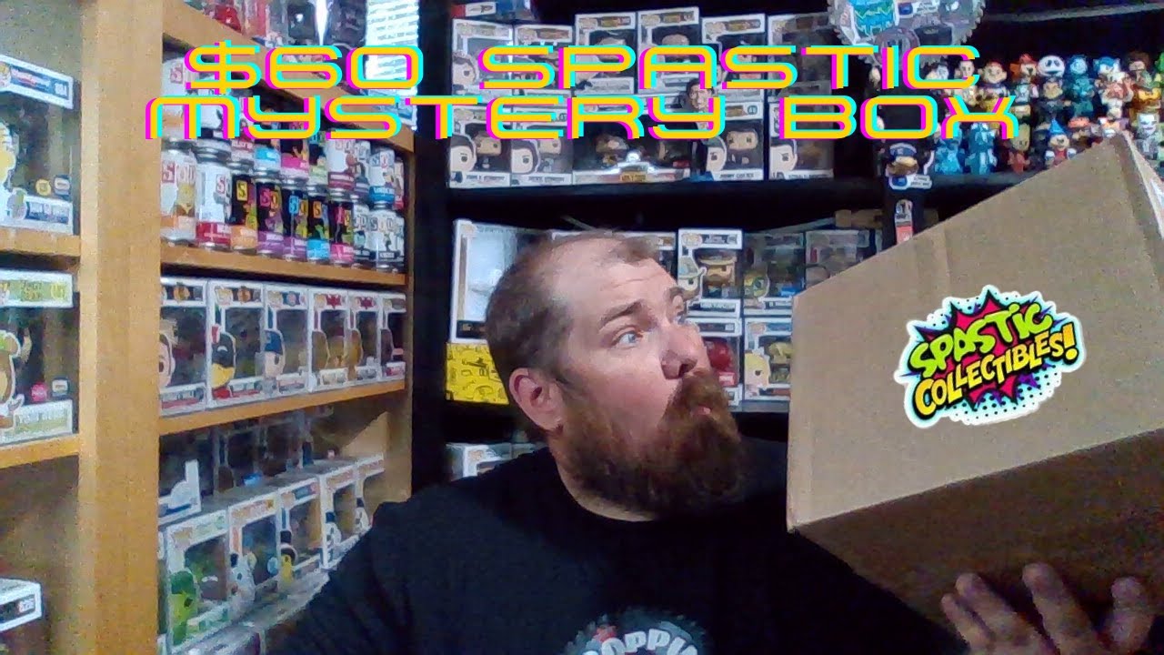 SPASTIC COLLECTIBLES $60MYSTERY BOX. WE NEED TO GET SHREDDER OUT OF THE ...