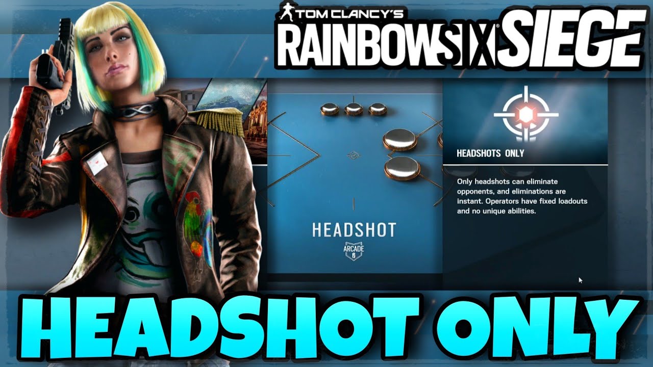 NEW "Headshot Only" Gamemode Out Now In Rainbow Six Siege! - YouTube