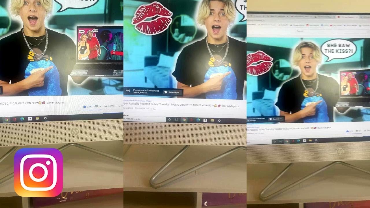 Gavin Magnus Instagram LIVE - July 25, 2021 - YouTube