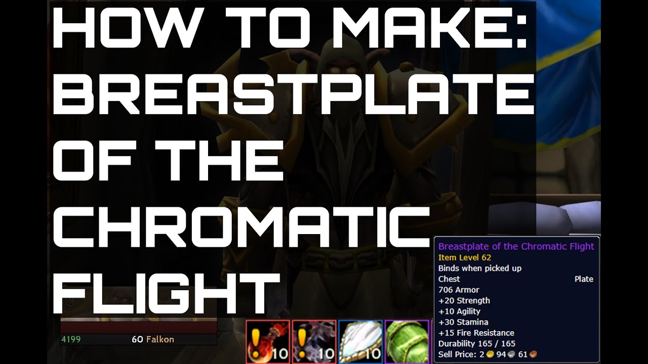 How To Make Breastplate of the Chromatic Flight - YouTube