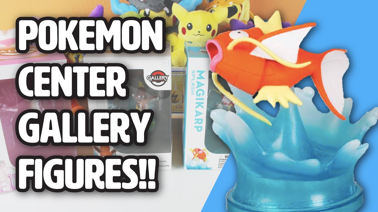 Unboxing the EXCLUSIVE Pokemon Center Gallery Figures!! | Pokemon Toys ...