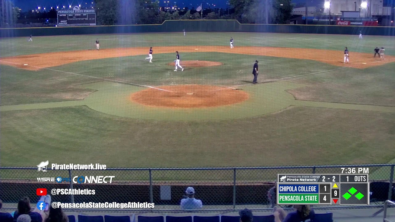 Pensacola State College Baseball PSC vs Chipola College - YouTube