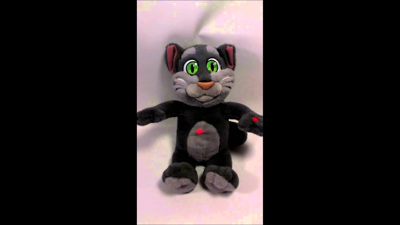 Talking Friends Tom Cat Plush - YouTube