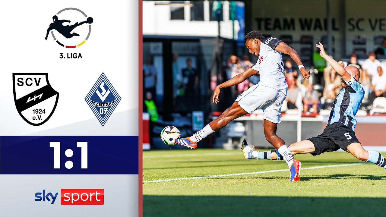 Verl mit spätem Ausgleich! | SC Verl - SV Waldhof Mannheim | Highlights ...