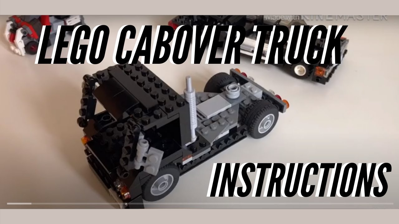 LEGO Cabover Truck MOC - Instructions - YouTube