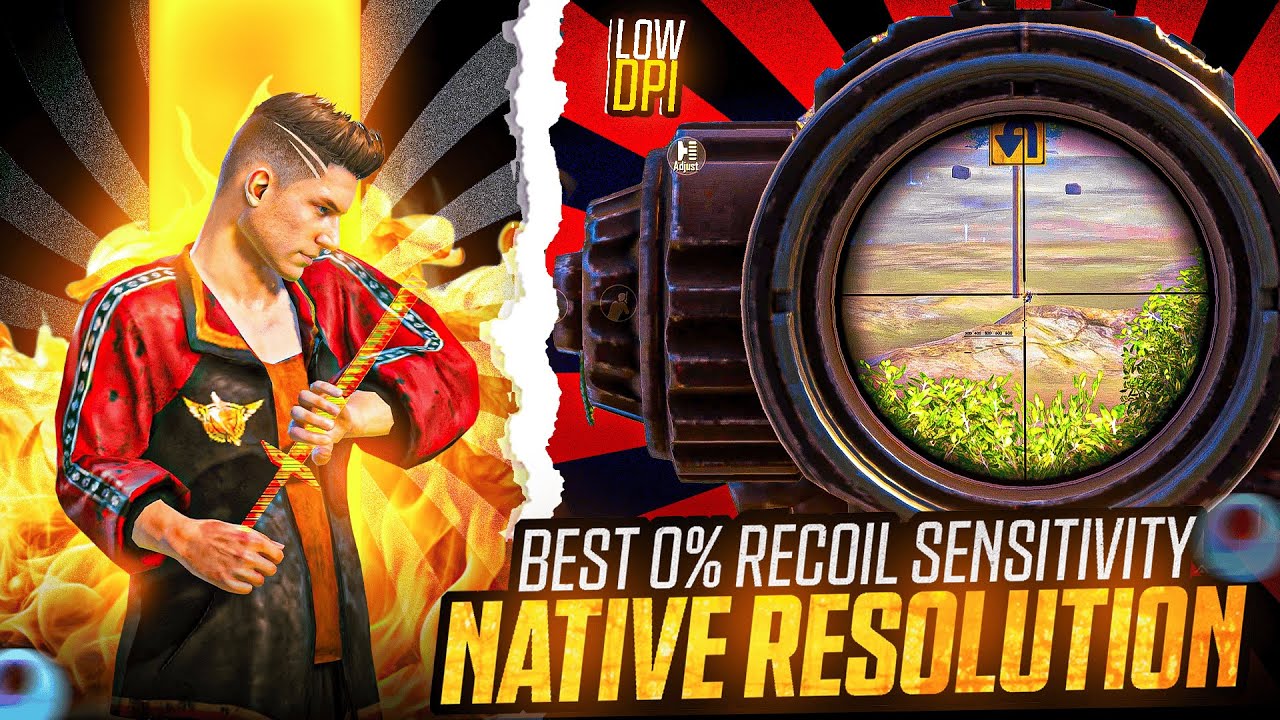 Gameloop Native Resolution Sensitivity Settings 🔥 | Best Sensitivity ...
