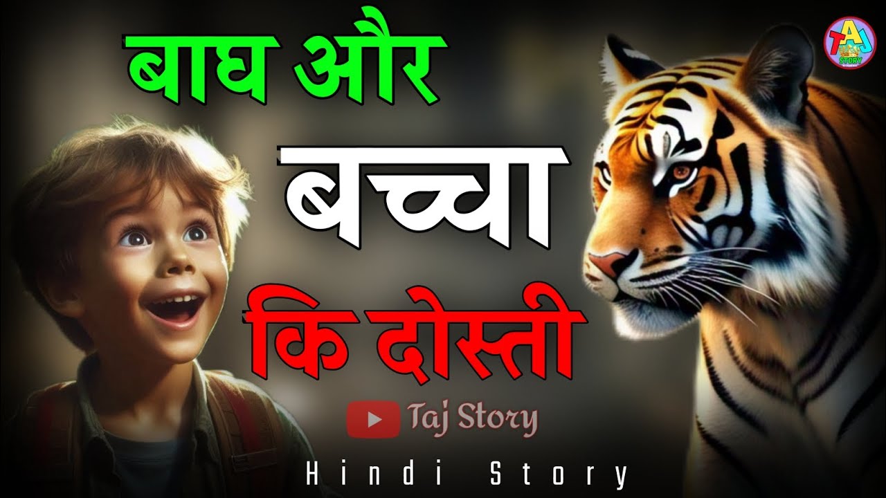 बाघ और बच्चा की दोस्ती || Bagh aur baccha ki dosti || Jangali Bagh ...