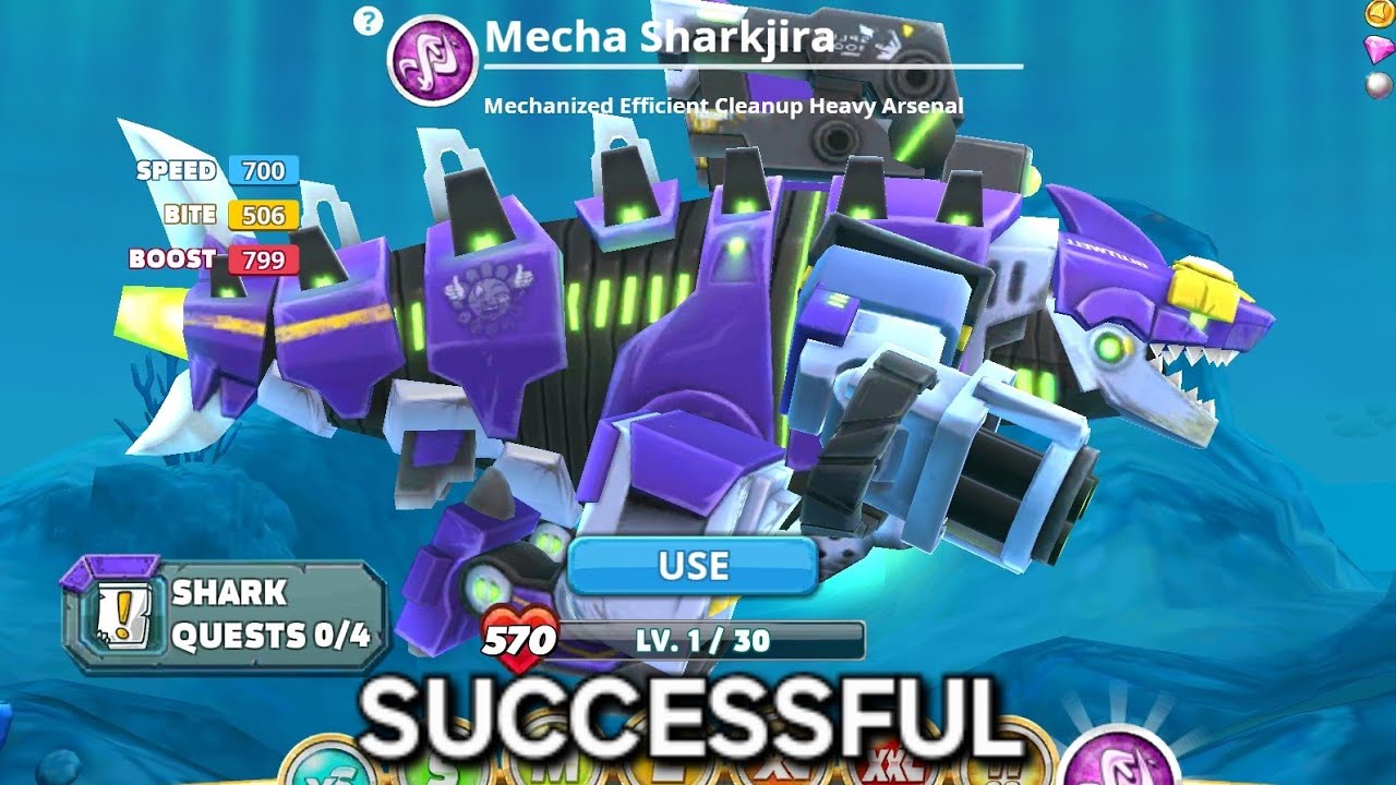 HOW TO GET SCHEMATICS TO UNLOCK MECHA SHARKJIRA OR SHIN SHARKJIRA FULL ...