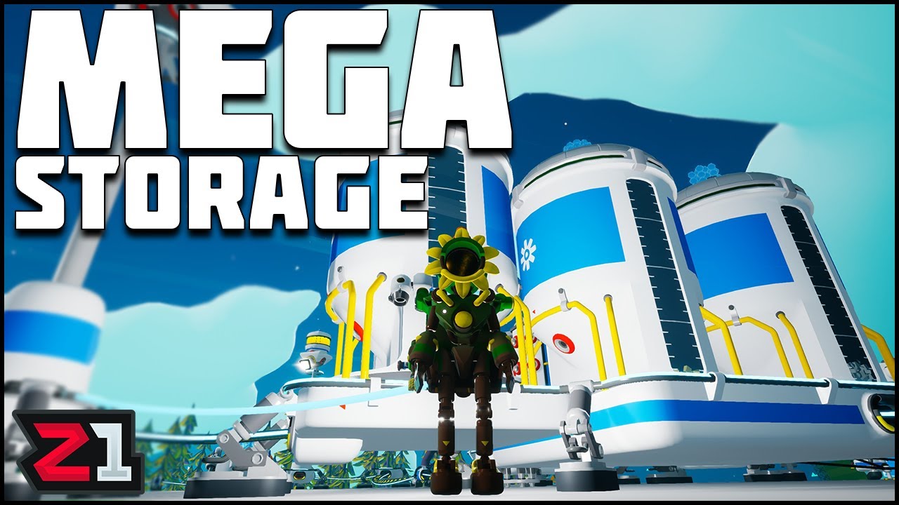 BIGGER Better Storage and a Large Shredder ! Astroneer Automation ...