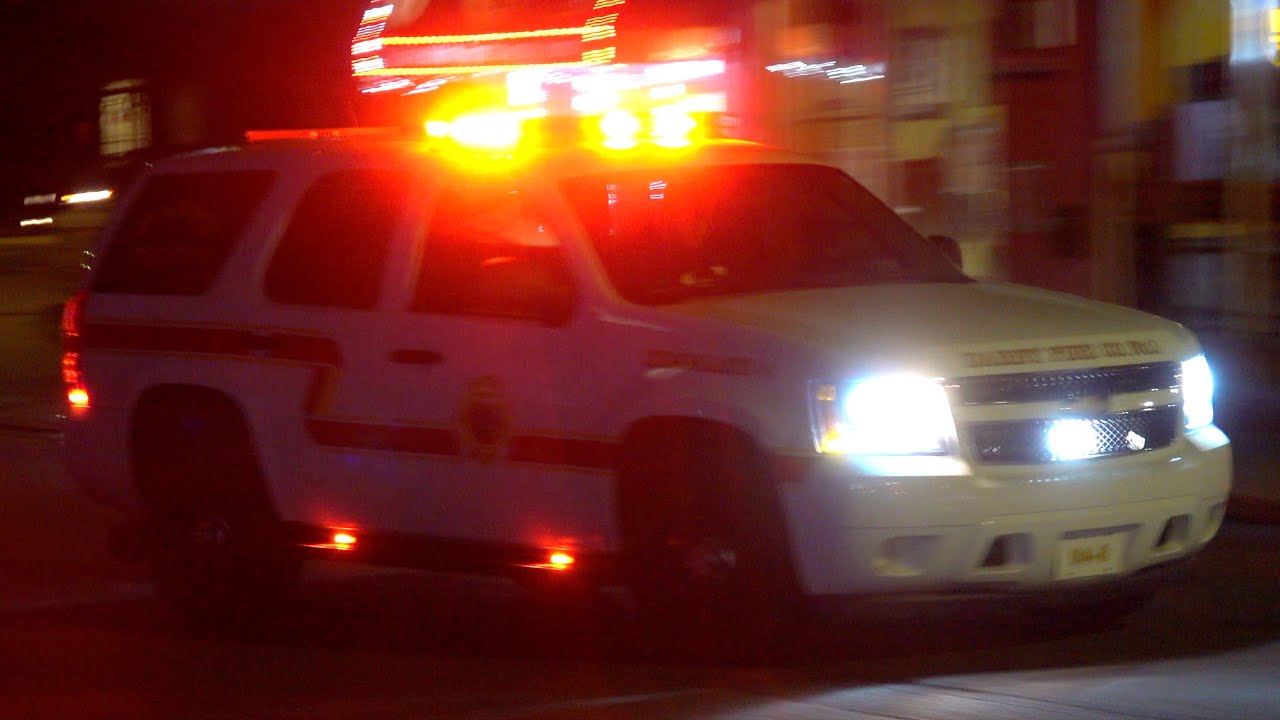 Darby Fire Company Command 4 Responding - YouTube