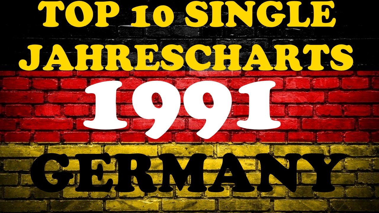 TOP 10 Single Jahrescharts Deutschland 1991 | Year-End Single Charts ...