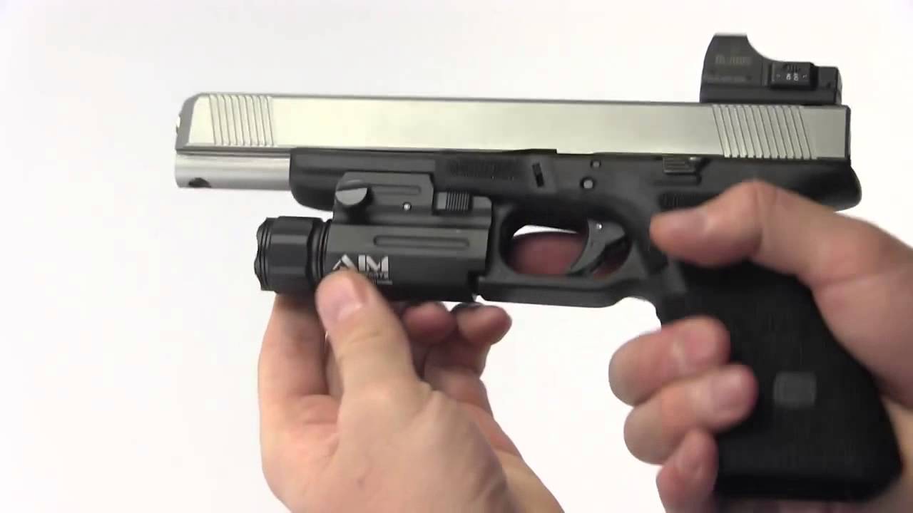 AIM Sports Inc Sub Compact and Compact Flashlights - YouTube