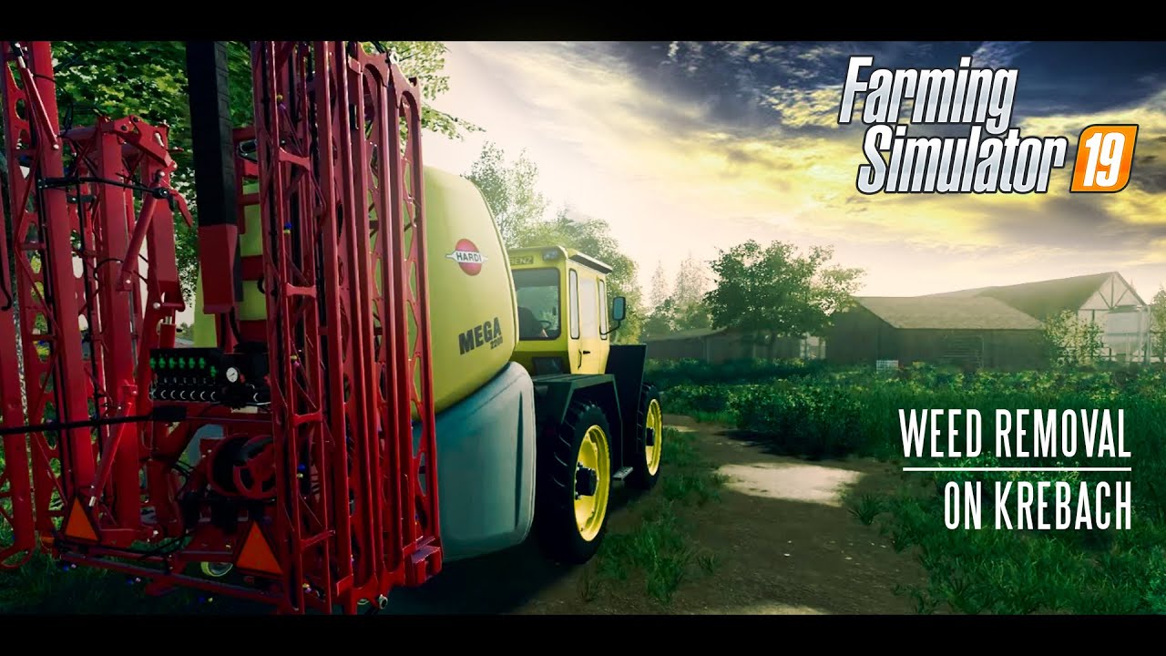 Farming Simulator 19 | Weed Removal on Krebach | FS19 | Cinematic ...