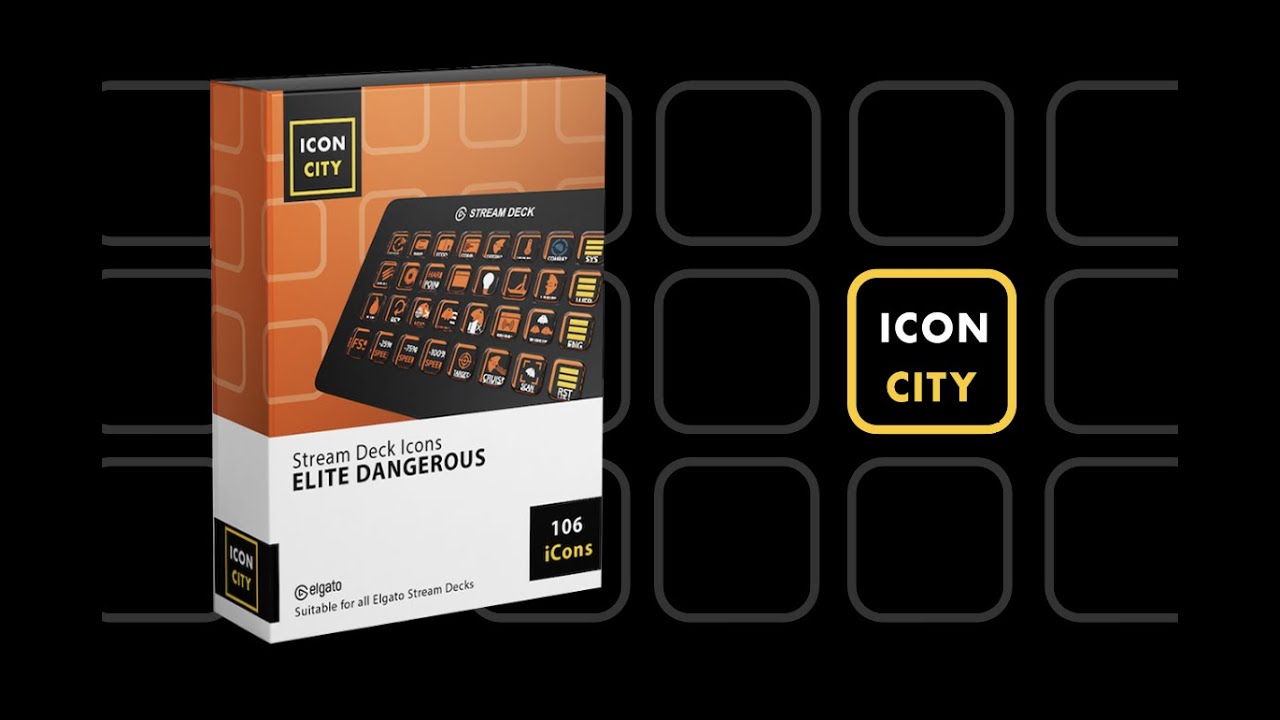 iConCity How to install iCons For Elite Dangerous / Stream Deck - YouTube