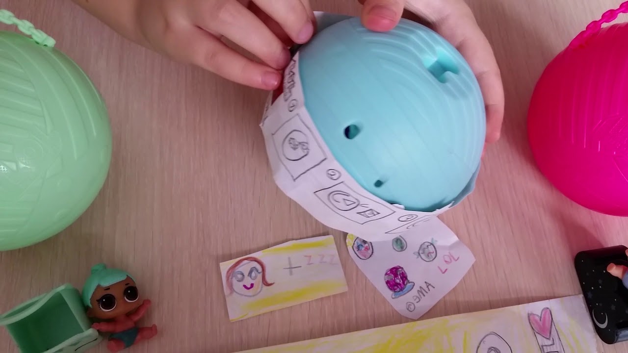 "Самодельный шарик ЛОЛ КОНФЕТТИ ПОП для POPSY TOYS" - YouTube
