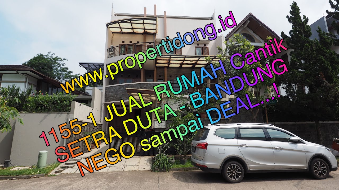 1155-1 Rumah di JUAL - Setra Duta - Bandung - YouTube