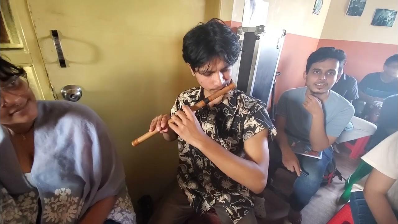 free impro with Dirk Wachtelaer @ KJC Kathmandu - Nepal - YouTube