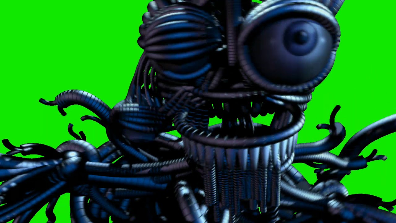 Unmasked Ennard Jumpscare Sl Green Screen - YouTube