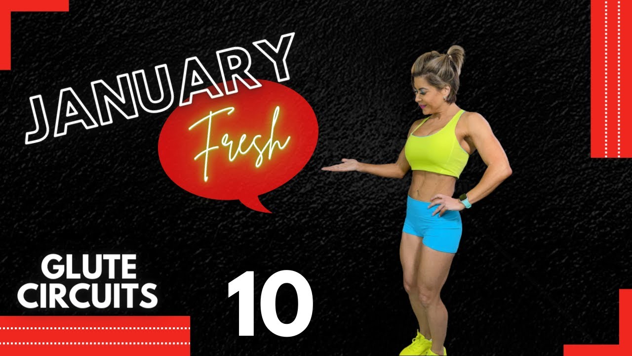 Glute Circuits - January Fresh Workout - Karina Rabin Fitness - YouTube