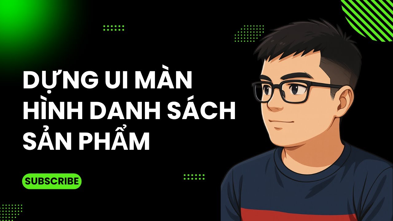 5.10. [FE] Dựng UI màn hình danh sách sản phẩm - YouTube