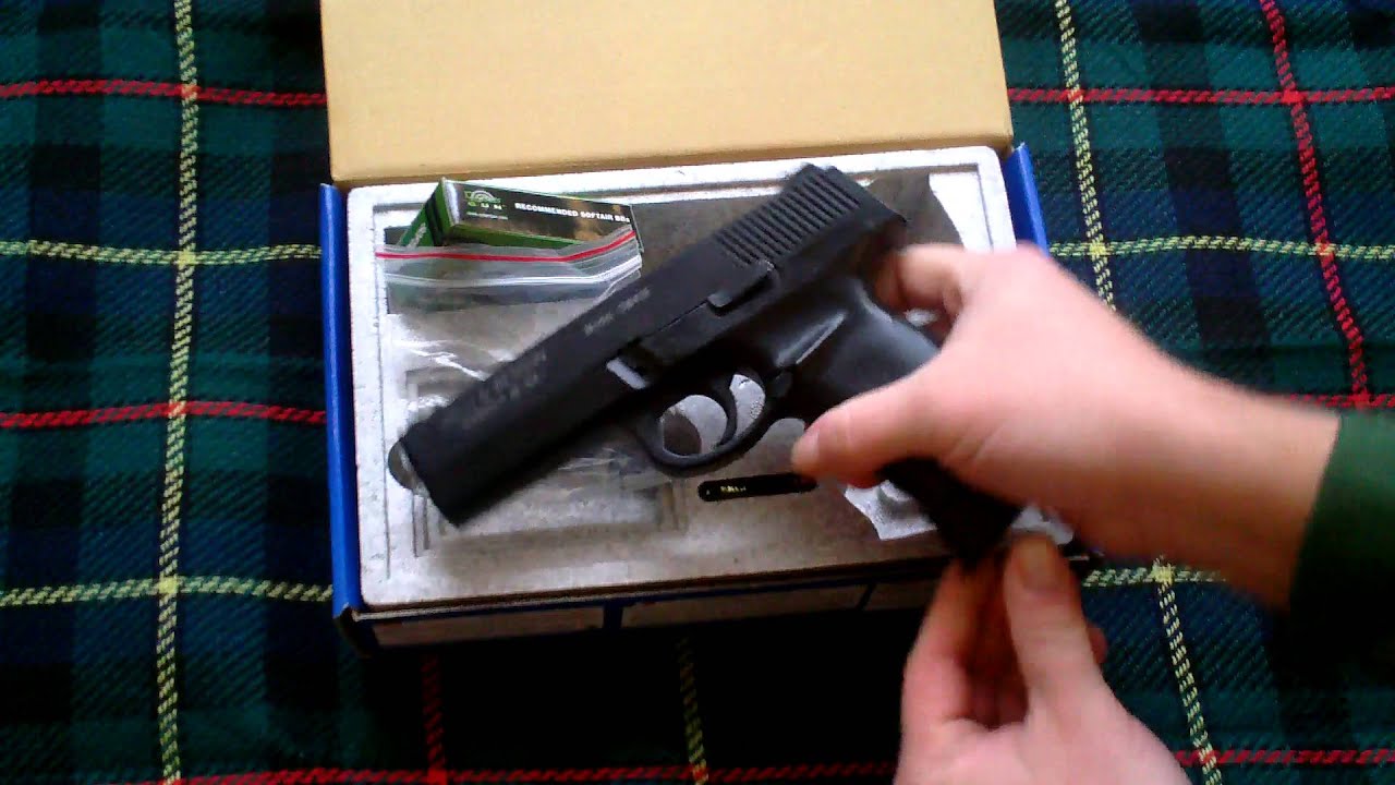 Cybergun/KWC S&W Sigma 40F CO2 & chrono. - YouTube