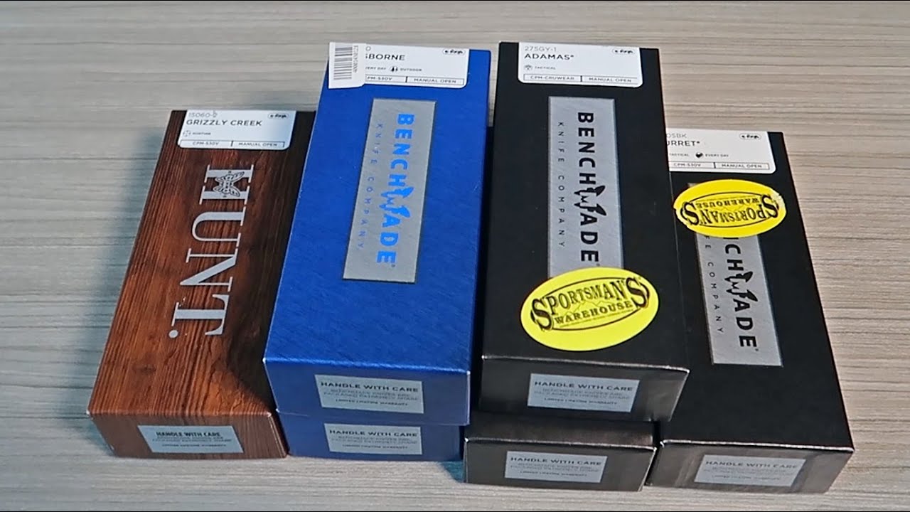 Unboxing NEW Benchmade Knives 2021 - YouTube