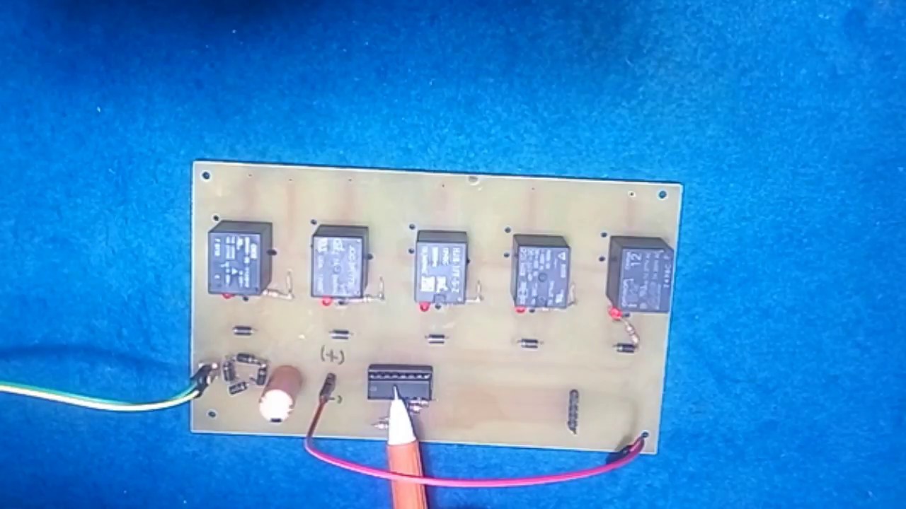 Home made Relay module , How to work Relay module - YouTube