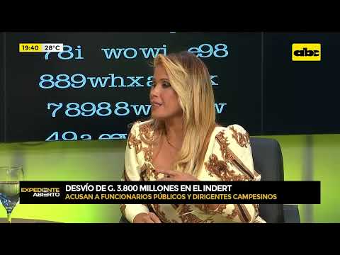 Desvío de Gs. 3 800 millones en el Inder