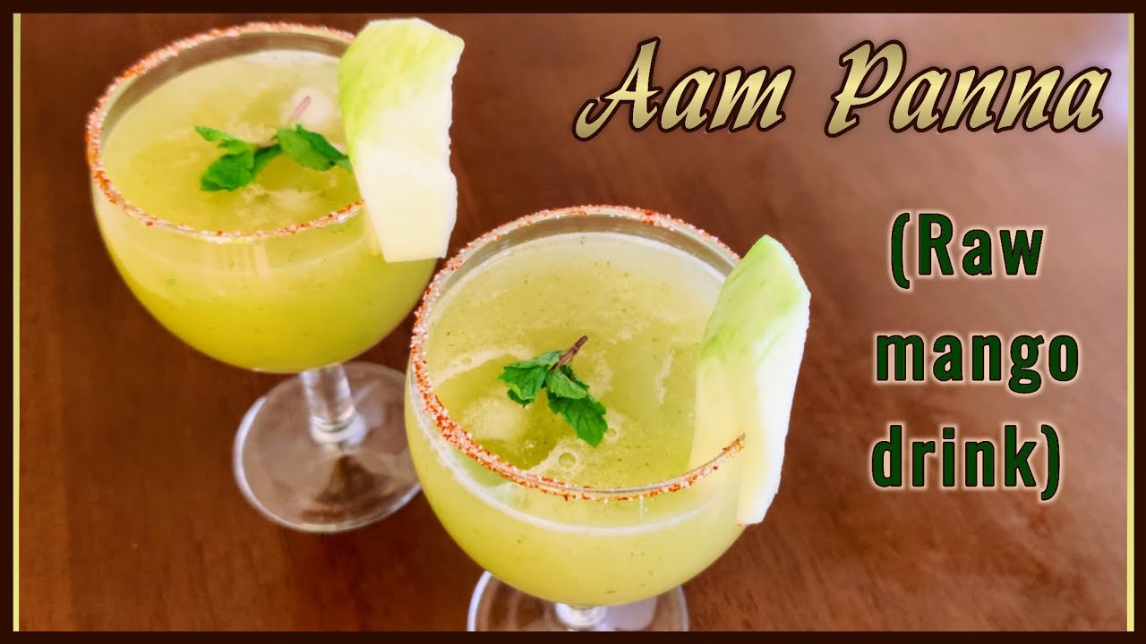 AAM PANNA | Raw Mango Drink | Aam Jhora | Mango Panna | Easy Mango ...