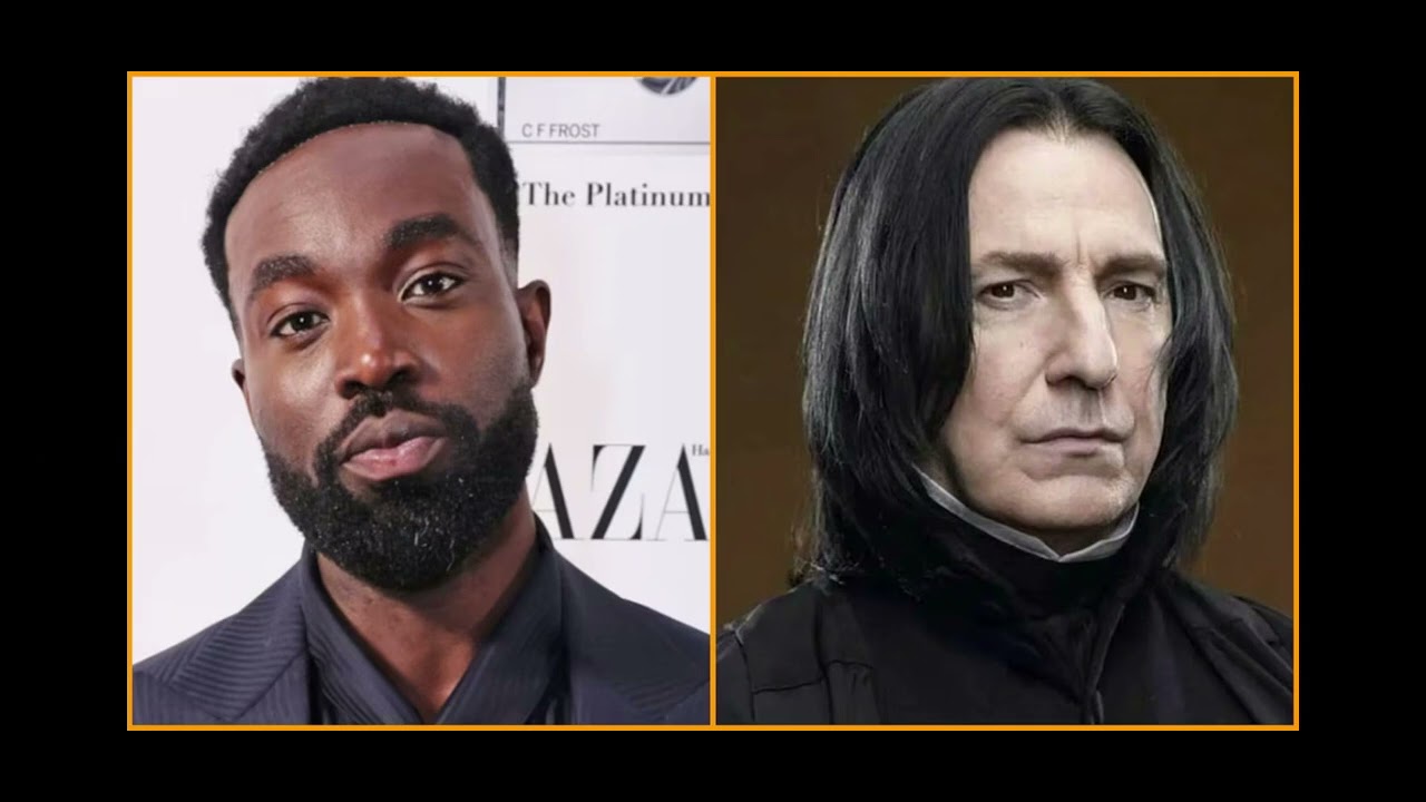 Warner Bros Race Swapped Severus Snape | Race Swaps are terrible and ...
