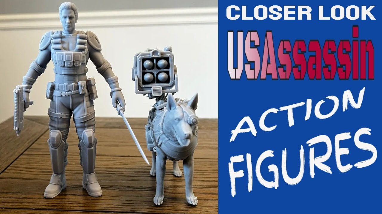 USAssassin Action Figure Prototypes! - YouTube