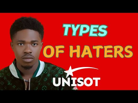 Two types of haters you need to know. UNICLASS #sourcelevelalignments ...