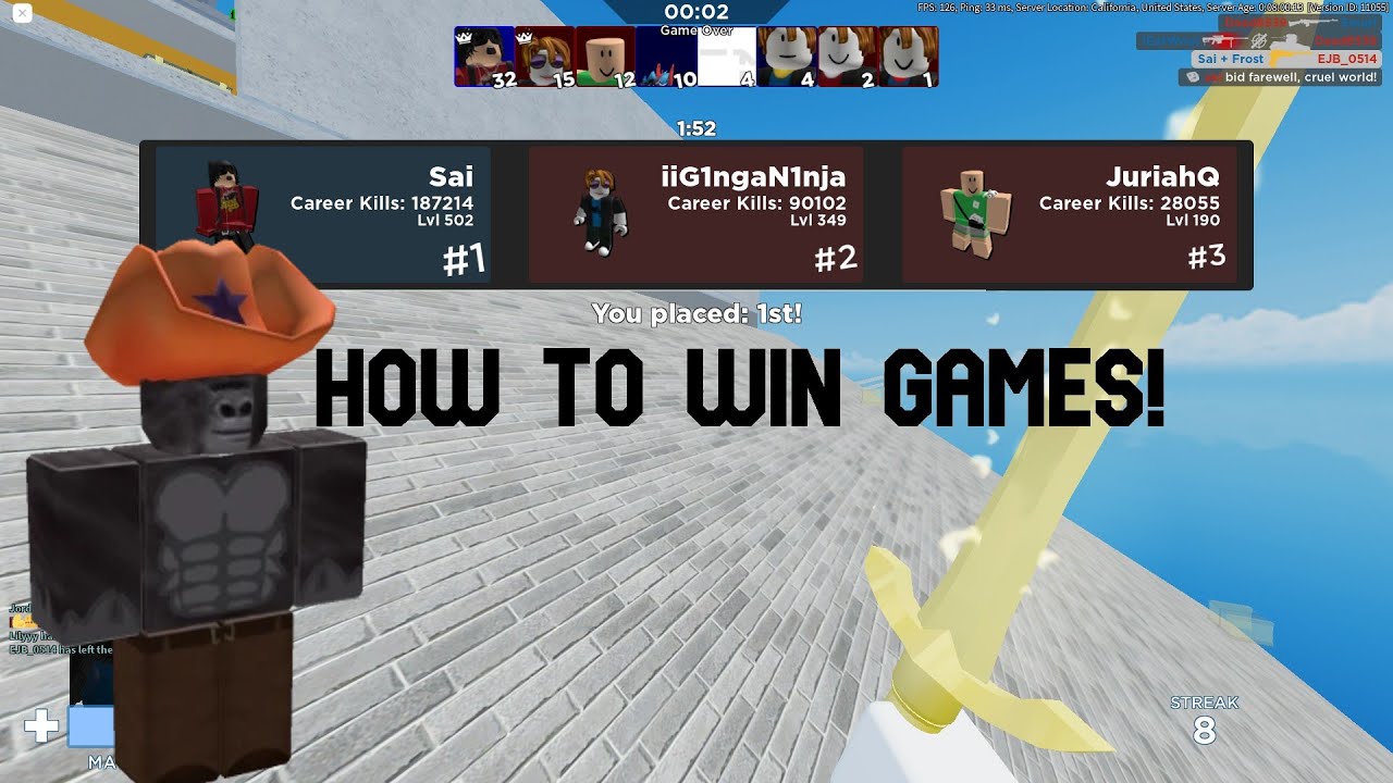 How to Win More Games In Arsenal! (Roblox) - YouTube