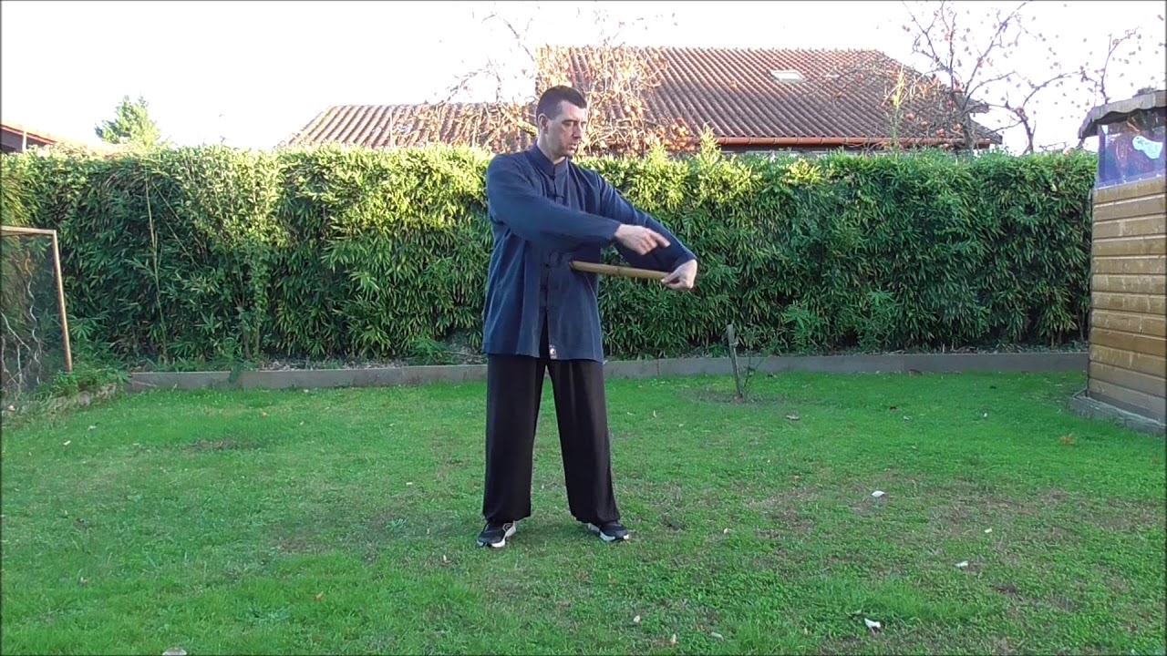 Qi gong bâton court partie 2 - YouTube