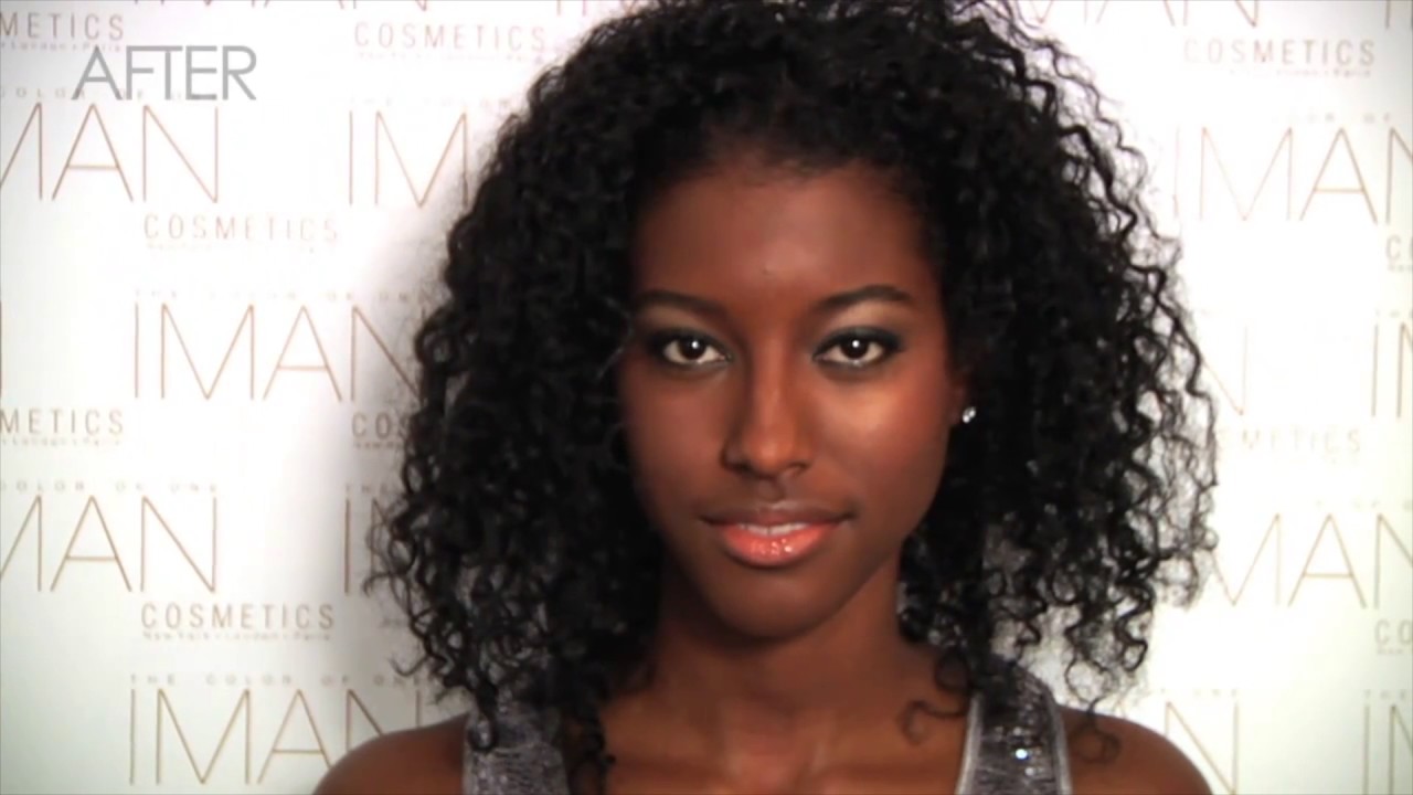 How To Mattify Oily Skin | IMAN Cosmetics - YouTube