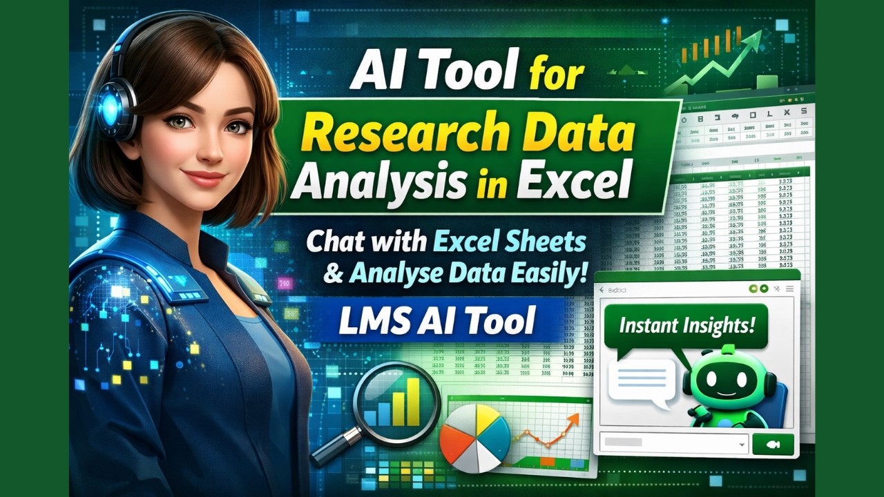 AI Tool for Research Data Analysis in Excel | Chat with Excel & Analyse ...