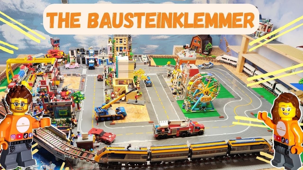 Hello and welcome to our lego/brick - city - YouTube