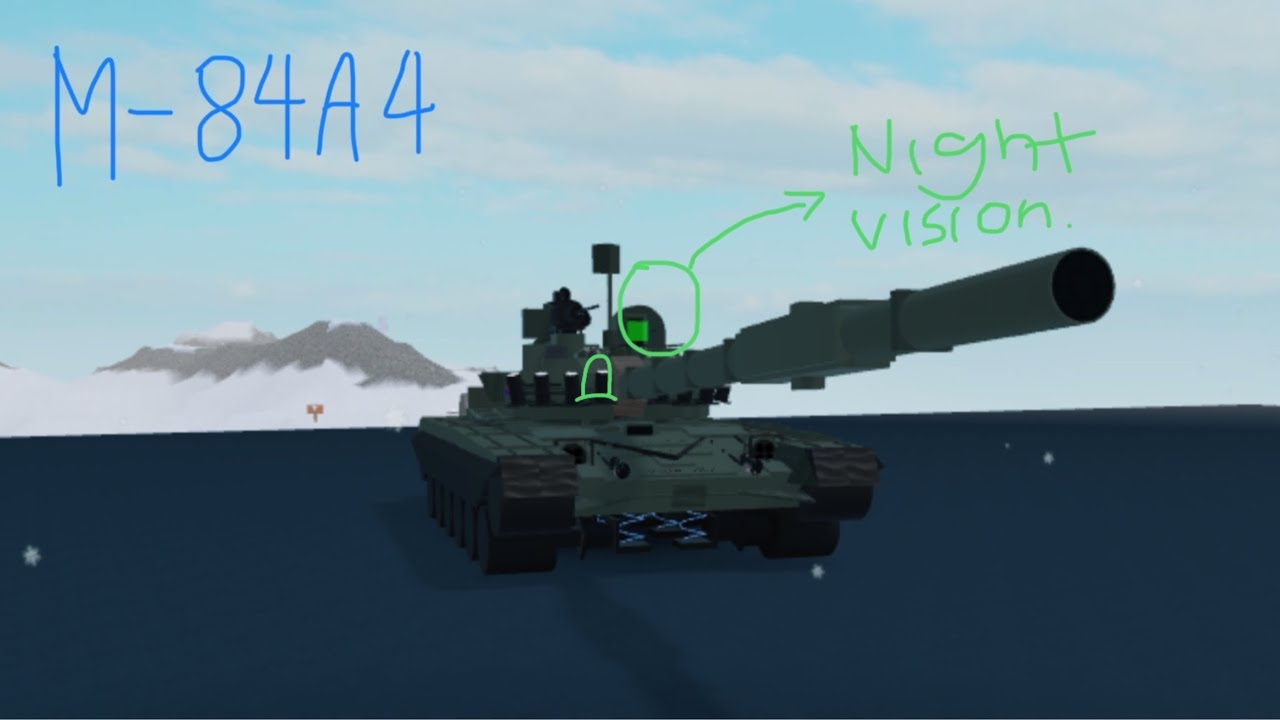 Croatian M-84A4 “Sniper” Night Vision Sight Test (Plane Crazy) - YouTube