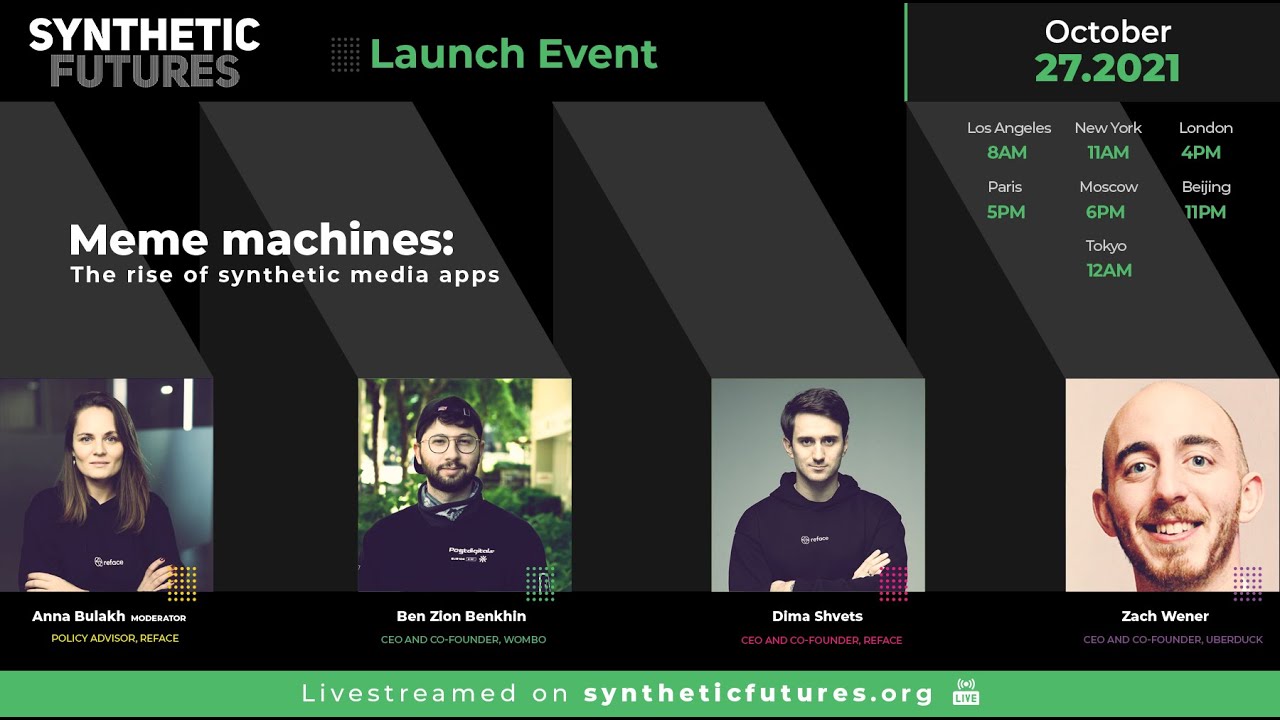 Meme machines: The rise of synthetic media apps - YouTube