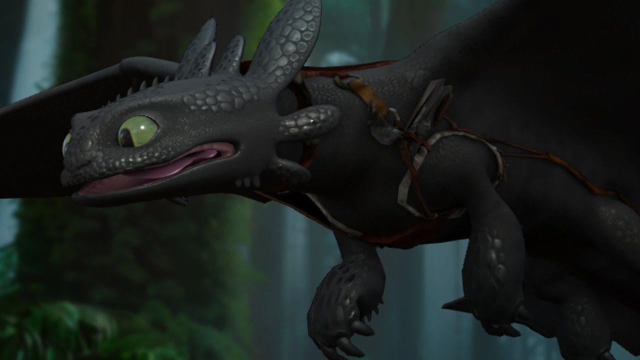Toothless Saddle Update - YouTube